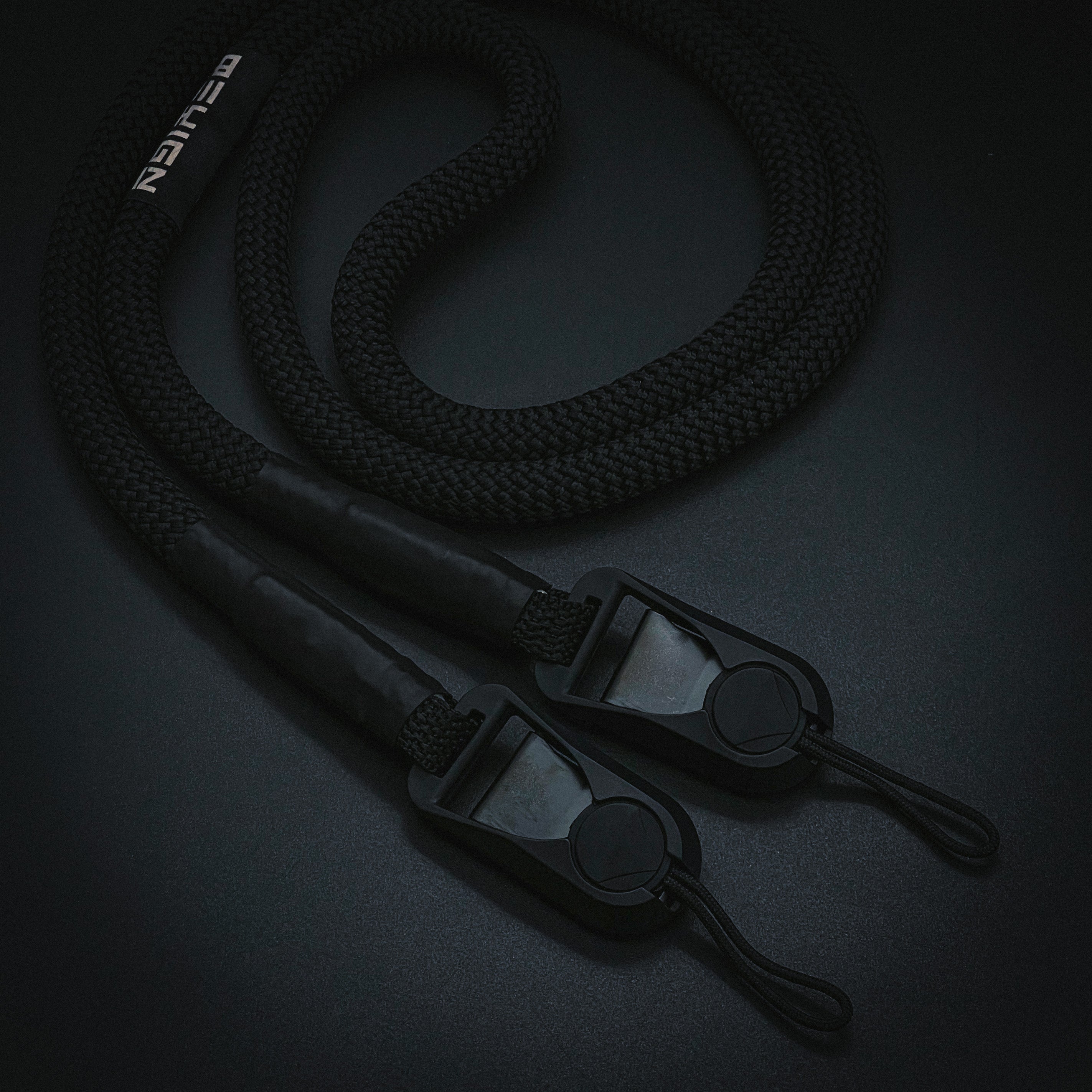 All Black Snake Rope-Strap | reyign